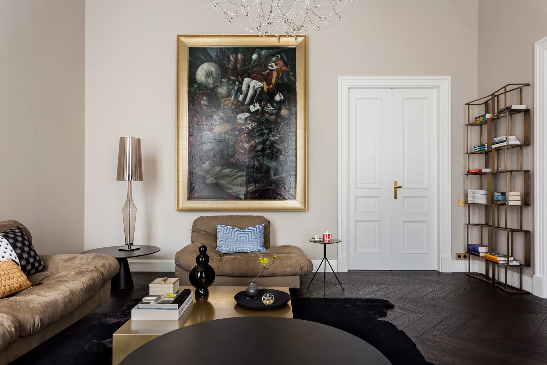 Mow.design studio zaprojektowało apartament przy Foksal 13/15