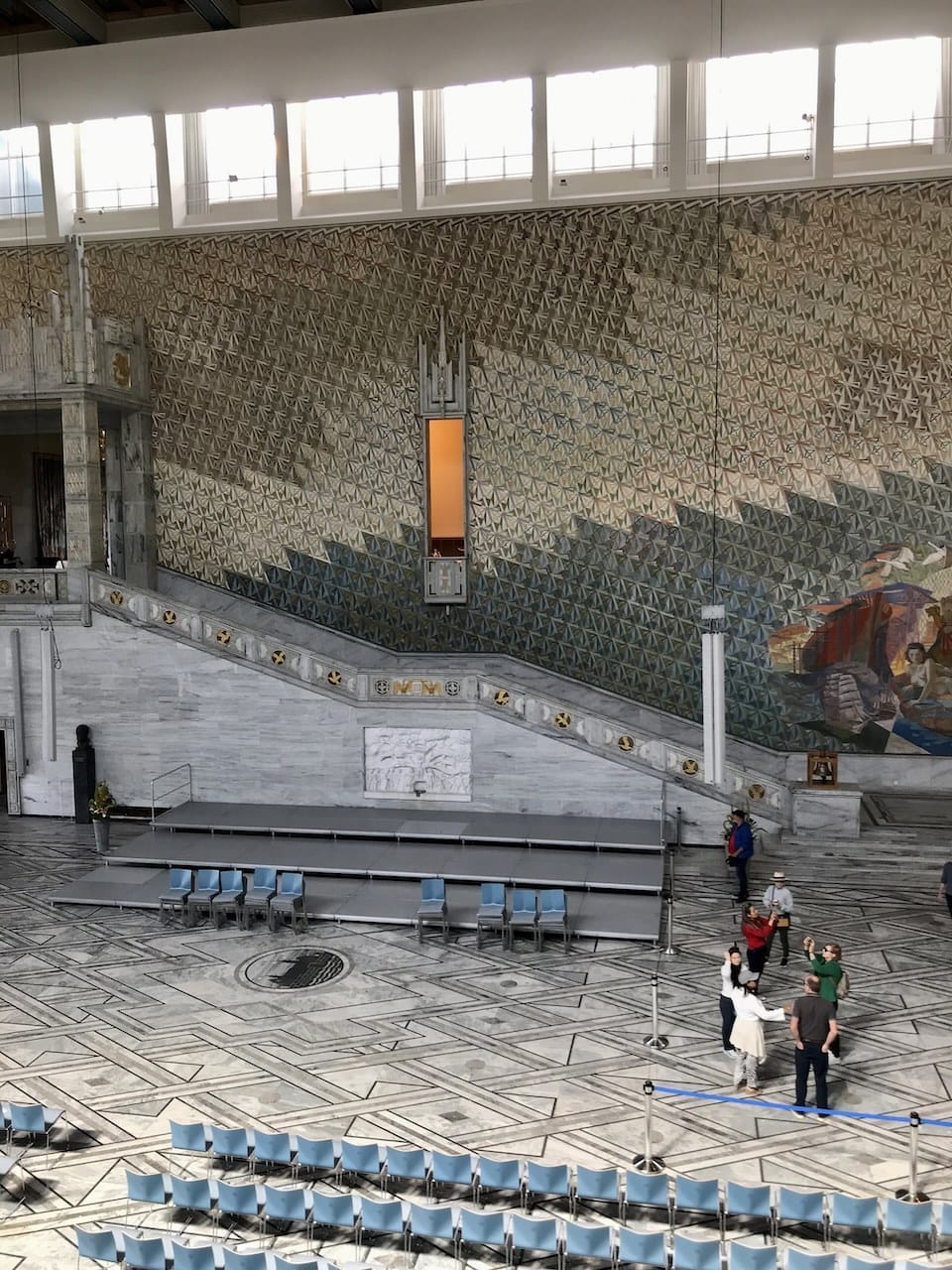 Ratusz w Oslo. Eklektyczna ikona