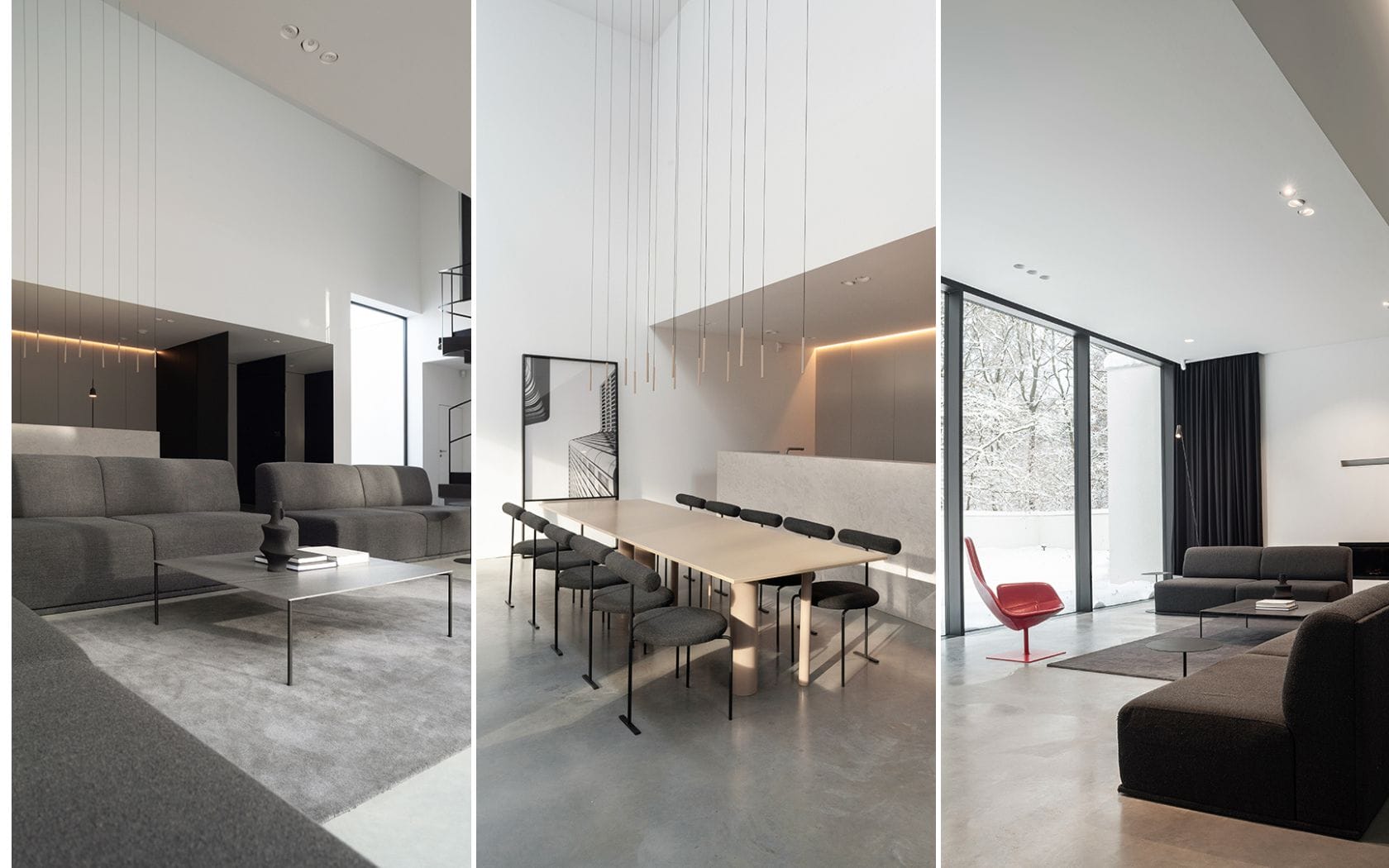 Mono Design stworzyło na wskroś minimalistyczny projekt