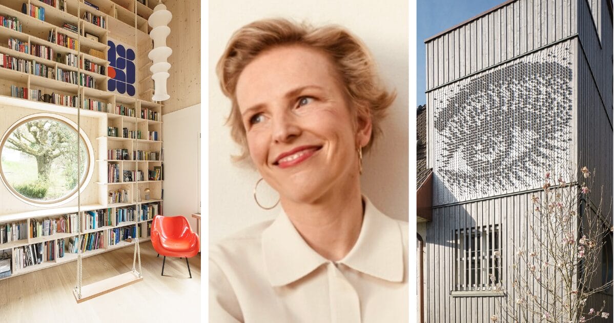 Anna Jach i jej szwajcarski dom, który patrzy