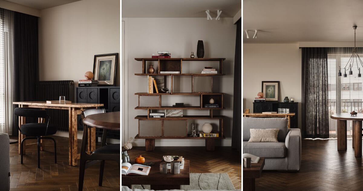 The Line Studio prezentuje apartament z artystycznym zacięciem